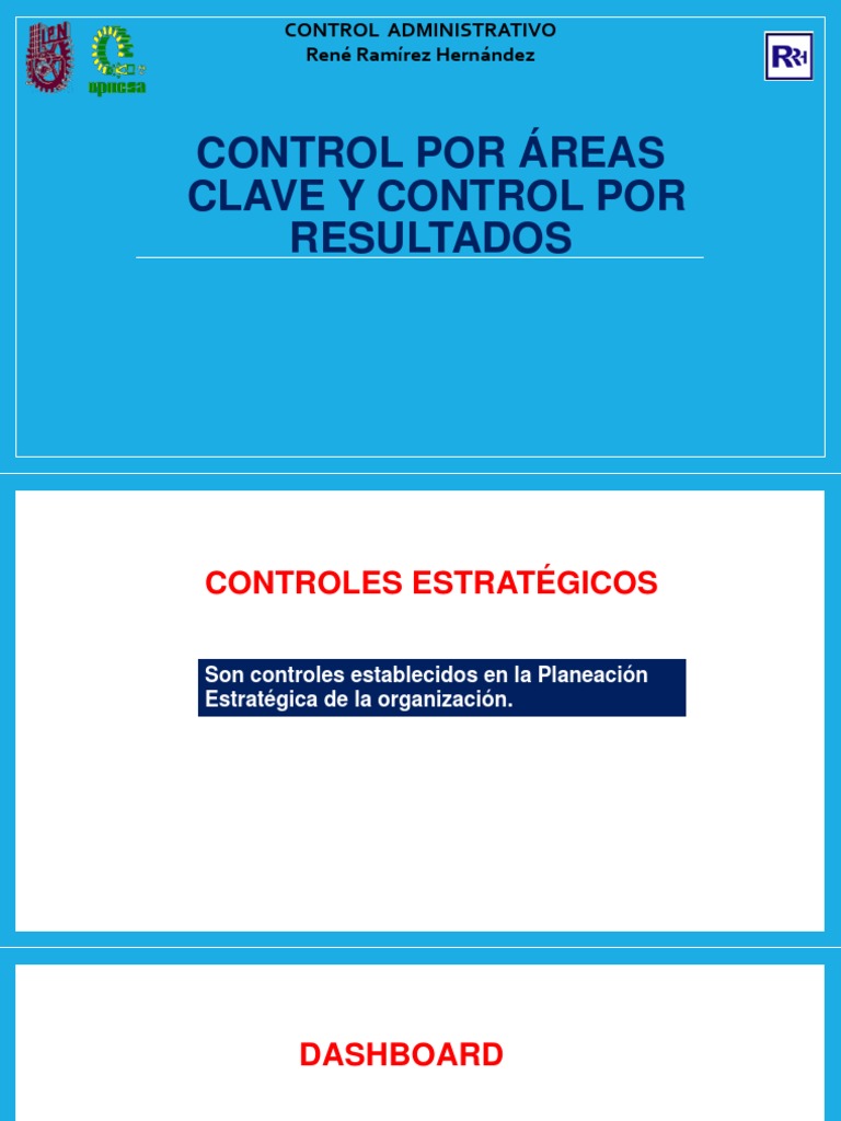 Controles Estratégicos y Resultados | PDF