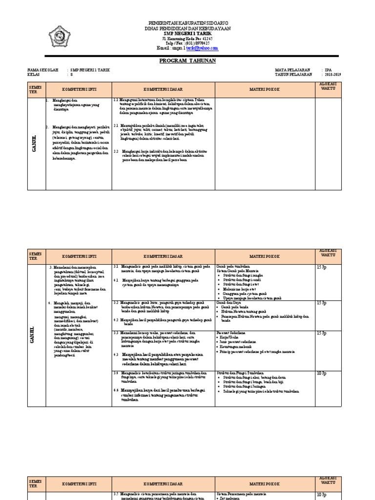 3) PROTA IPA 8 TH 17-18 Rev | PDF