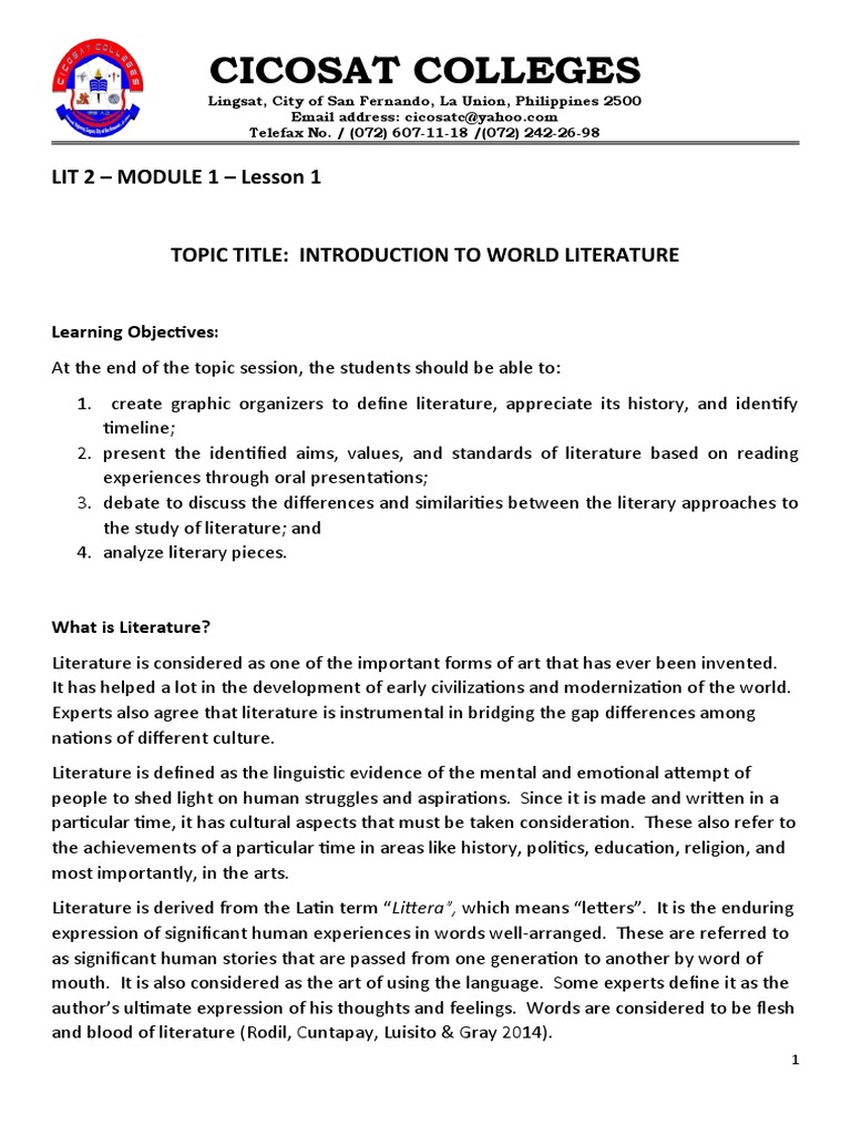 11920231009516537LIT2 - Module 1 - Lesson 1 | PDF | Victorian ...