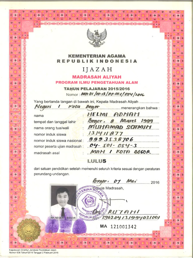 IJAZAH | PDF