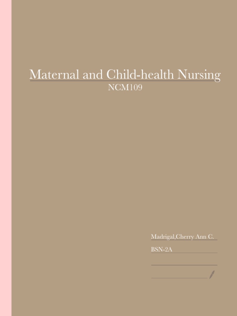 Ncm109 Download Free Pdf Pregnancy Fetus