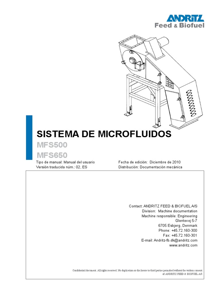 MFS500+650 Manual ES Rev02 | PDF | Secondary Sector Of The Economy ...