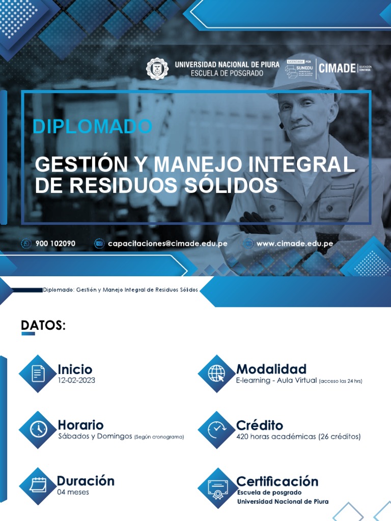 Brochure Gestión y Manejo Integral de Residuos Sólidosbro Gestion Integral de Residuos Solidos ...