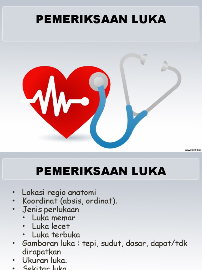 Pemeriksaan Luka | PDF