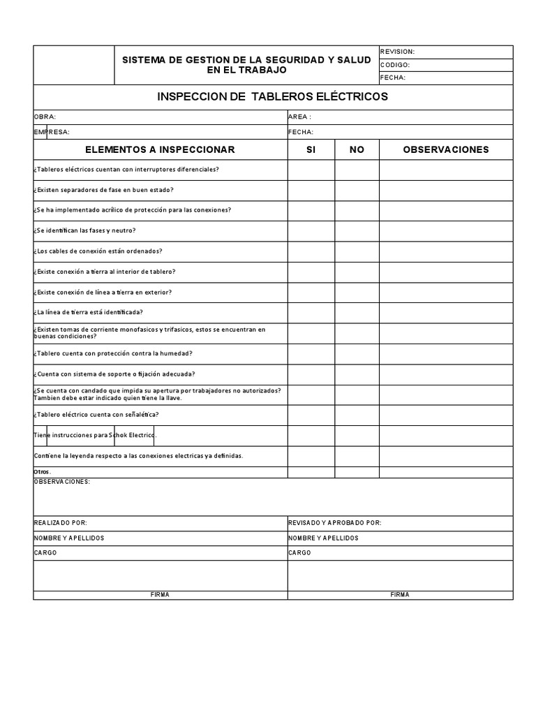 Formato De Protocolo De Mantenimiento Preventivo