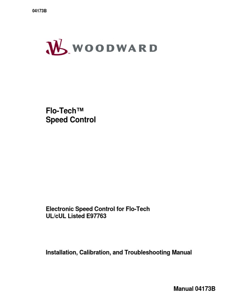 Flo Tech Control | PDF | Electric Generator | Electrical Wiring
