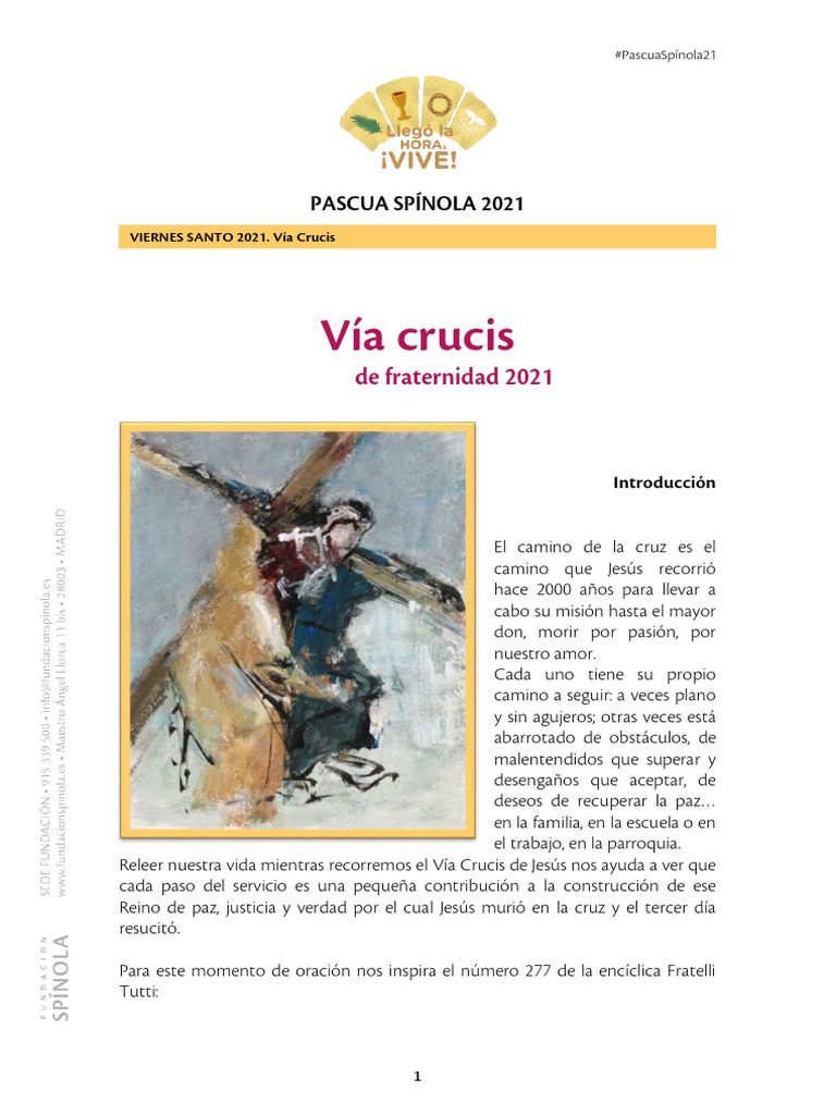 Via Crucis 2021 | PDF | Jesús | Amor