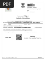 Caste Declaration Format | PDF