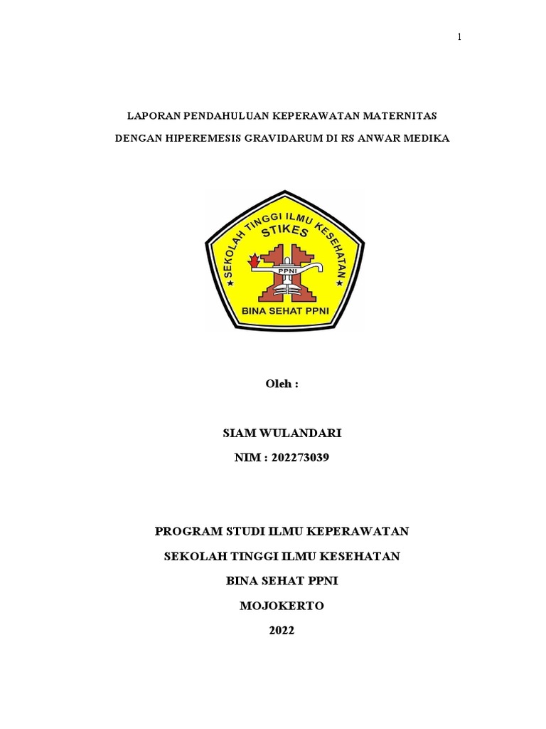 Laporan Pendahuluan Wulan | PDF