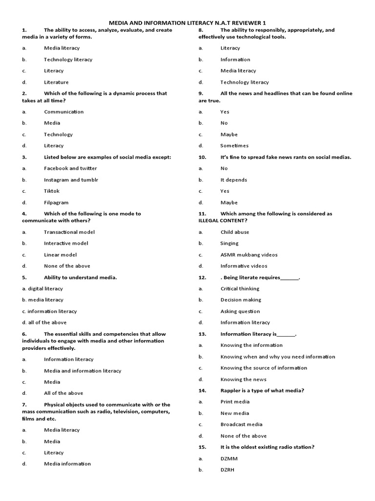 Final Mil Print | PDF | Mass Media | Media (Communication)