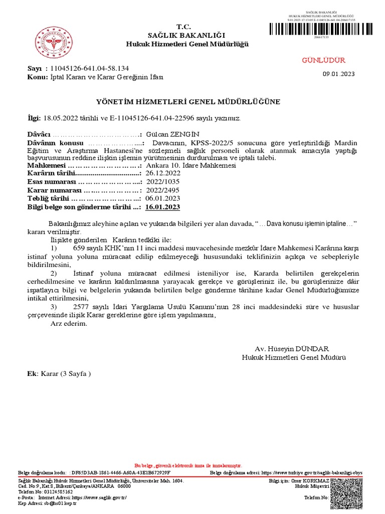 Talep Dilekçesi | PDF