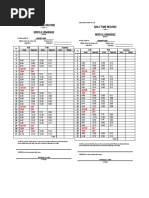 Daily Time Record for Civil Service Employees | PDF | Observances ...