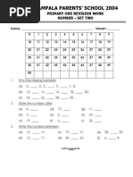 Middle Class Revision Work - Set 3 | PDF