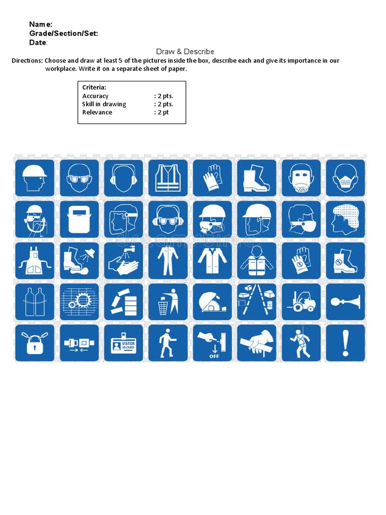 OHSP - Draw & Describe | PDF