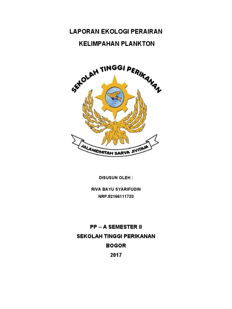 LAPORAN EKOLOGI PERAIRAN Kelimpahan | PDF