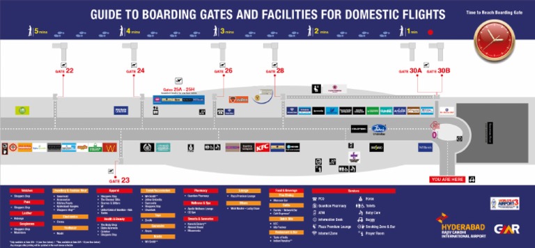 GMR Airport-Domestic Map-New | PDF
