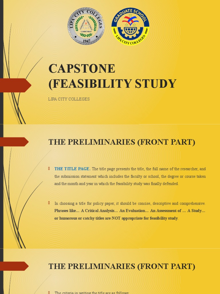MBA Capstone Module Guide | PDF | Feasibility Study | Business Economics