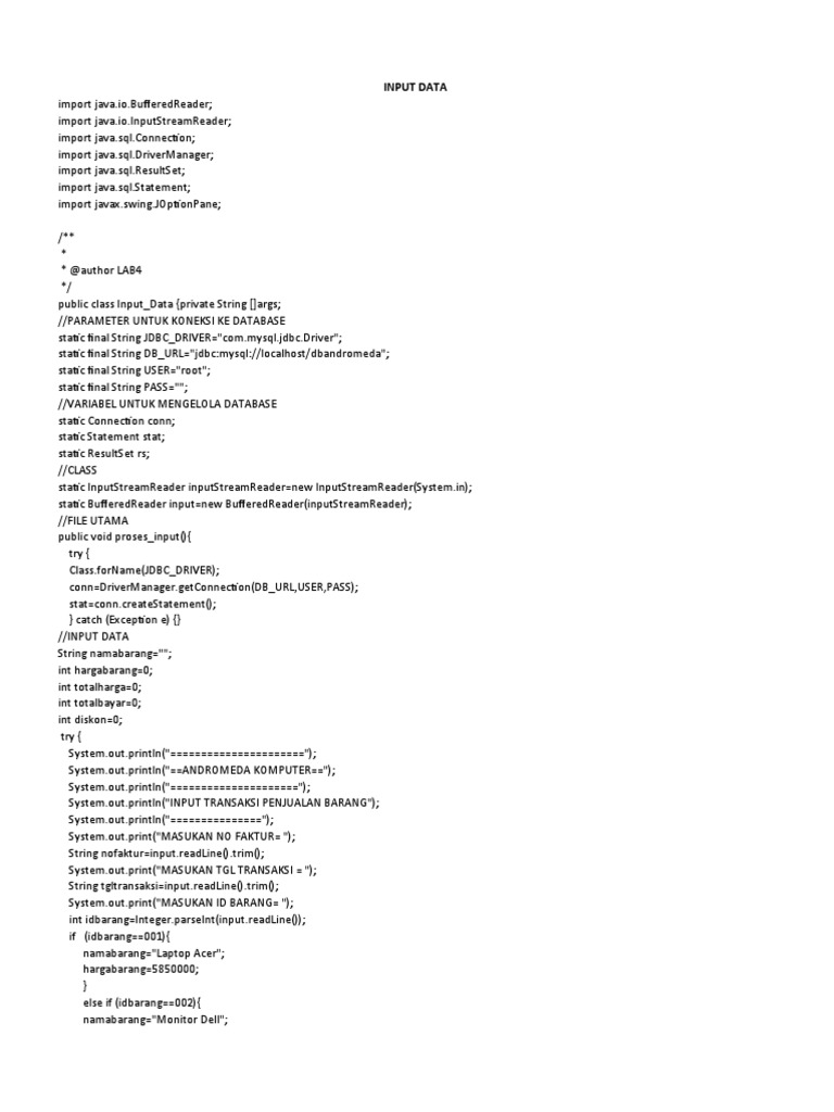 Sheet Kuis Pbo | PDF | Software | Information Technology Management