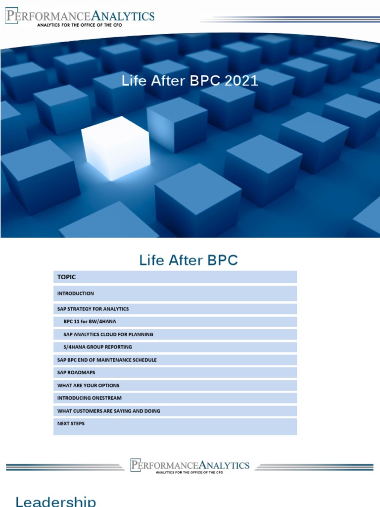 Life After BPC 2021 | PDF | Cloud Computing | Analytics
