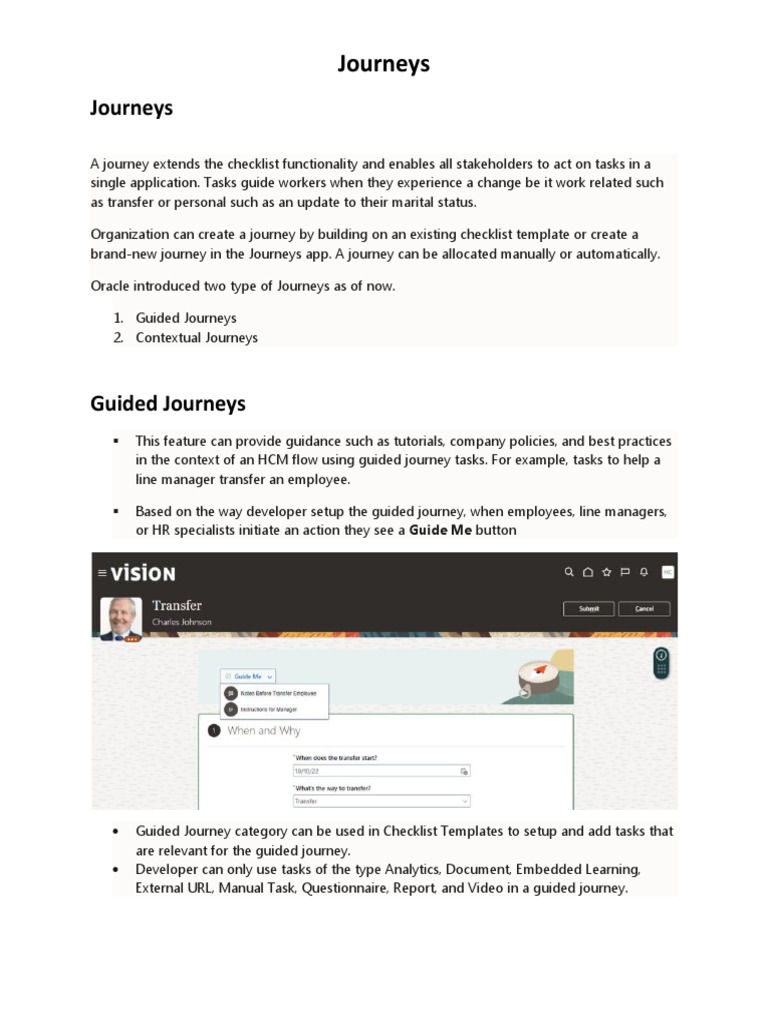 Journeys Overview | PDF | Information Technology | System Software