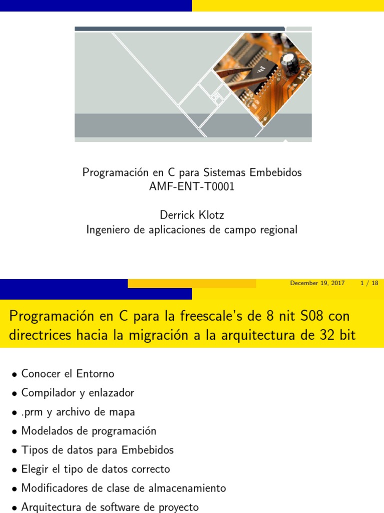 C For SIstemas Embebidos | PDF | Lenguaje ensamblador | Programación de computadoras