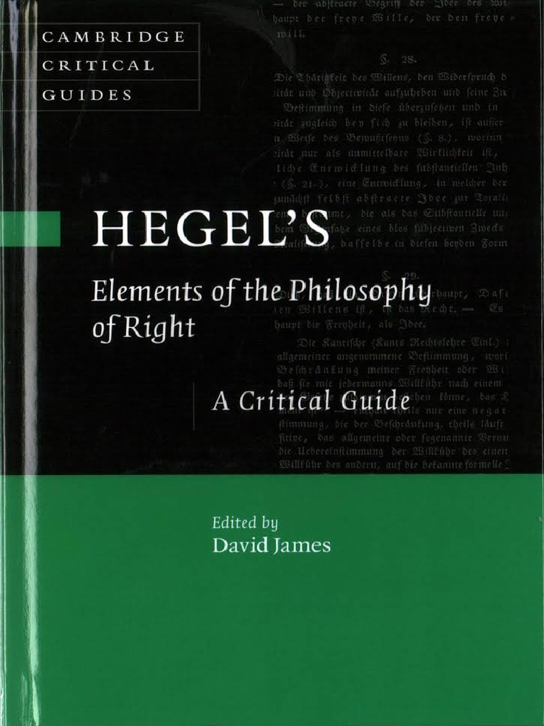 James 2017 | PDF | Georg Wilhelm Friedrich Hegel | Free Will