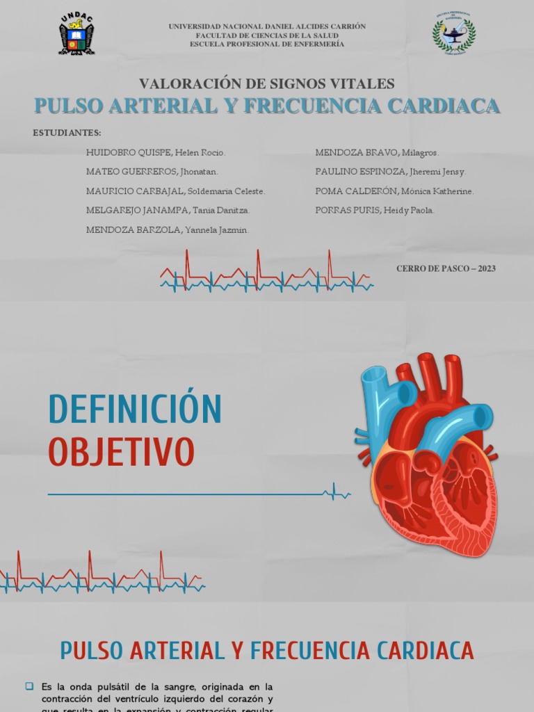 Pulso Arterial y Frecuencia Cardiaca | PDF | Legumbres | Ritmo cardiaco