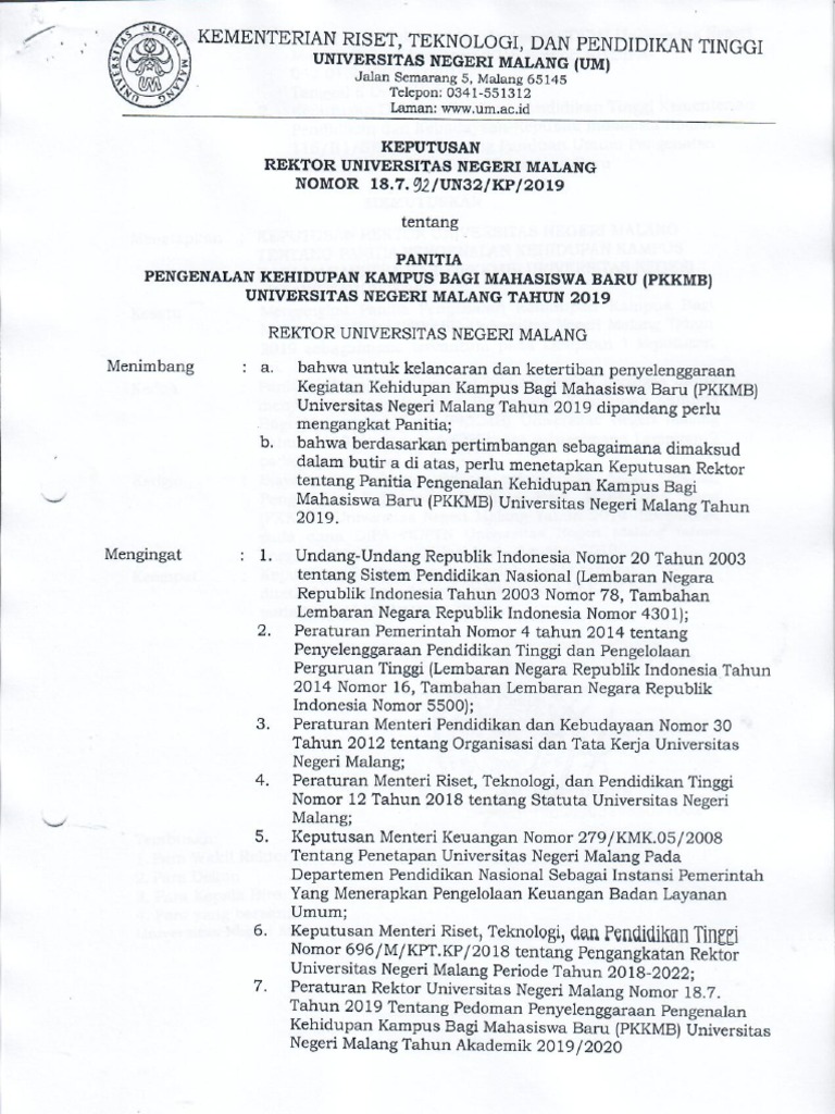 SK Panitia PKKMB | PDF