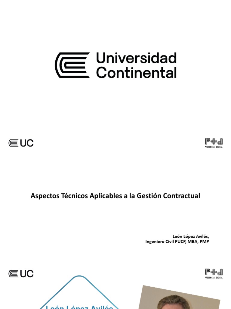Aspectos Tecnicos de La Gestion Contractual - Sesion1 | PDF | Presupuesto | Planificación