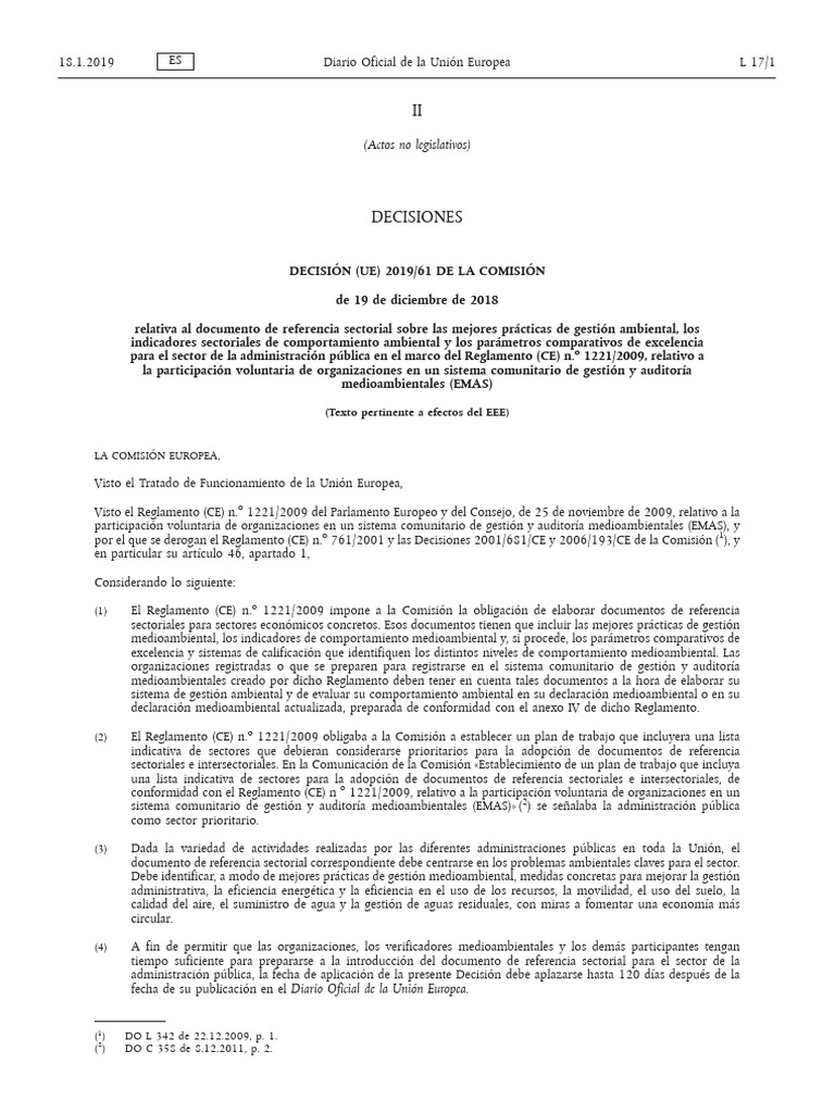 SRD Administración+Pública | PDF | Residuos | Comisión Europea