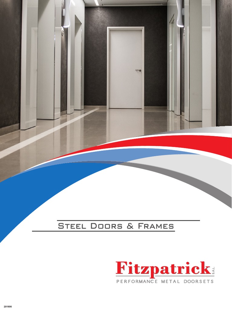 Fitzpatrick Product Catalogue 2020 - Steel Doors-Frames (DS) (ITB ...