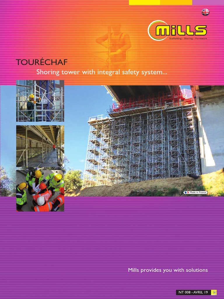 Mills Tourechaf - Shoring Tower | PDF | Scaffolding | Crane (Machine)