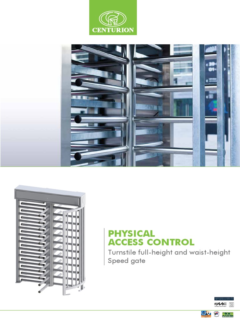 Custom Turnstiles for Access Control Solutions | PDF | Electricity ...
