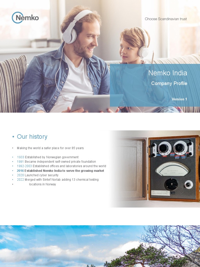 Nemko India - Company Presentation | PDF | Electromagnetic ...