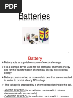 Class 12 Chemistry: Batteries Project | PDF | Anode | Rechargeable Battery
