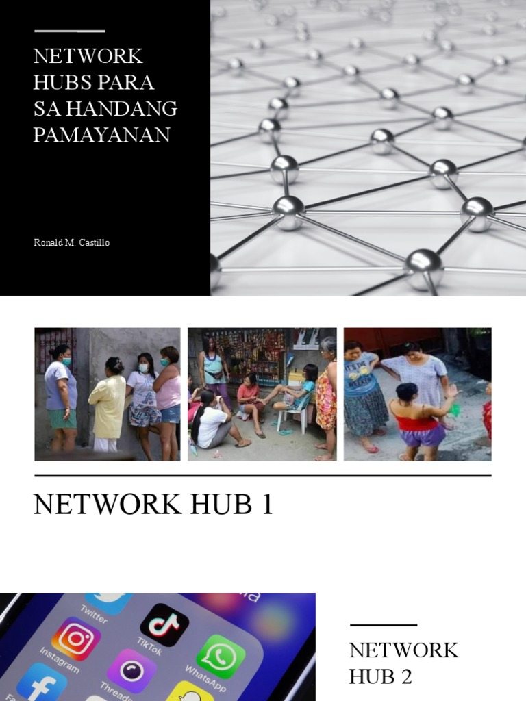 Network Hubs para Sa Handang Pamayanan | PDF