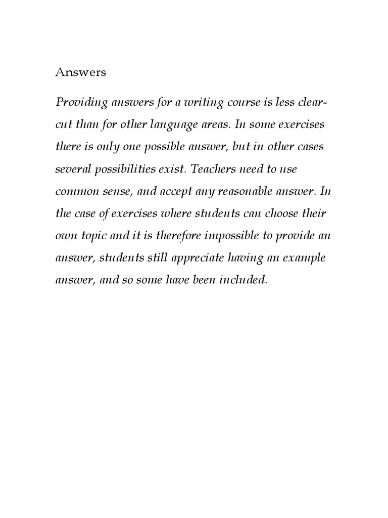 Keys For Sts Book - Academic Writing Bailey 3rd Edition | PDF | Nylon | Car