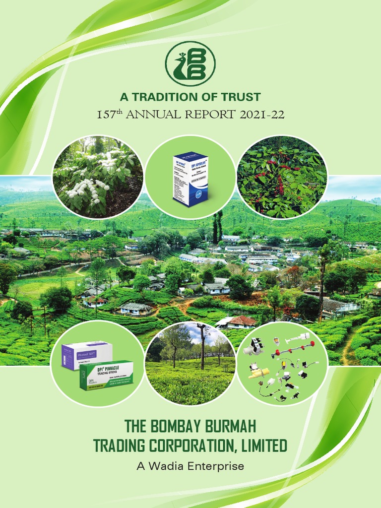 Bombay Burmah Trading Corp 2021-22 Report | PDF | Clearing (Finance ...