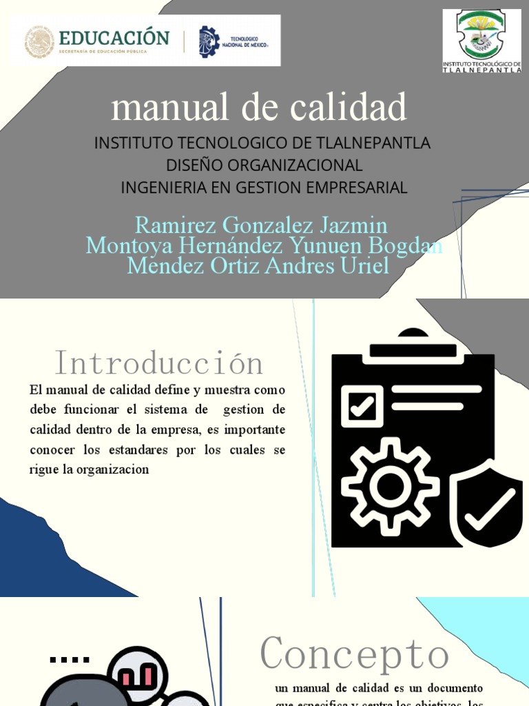 Manual de Calidad Terminado | PDF | Calidad (comercial) | Sistema de manejo de calidad