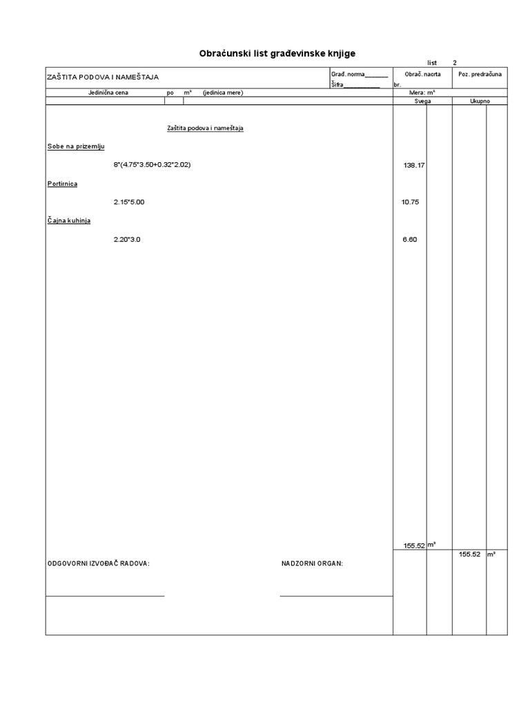 Građevinska Knjiga Zaštita Podova | PDF