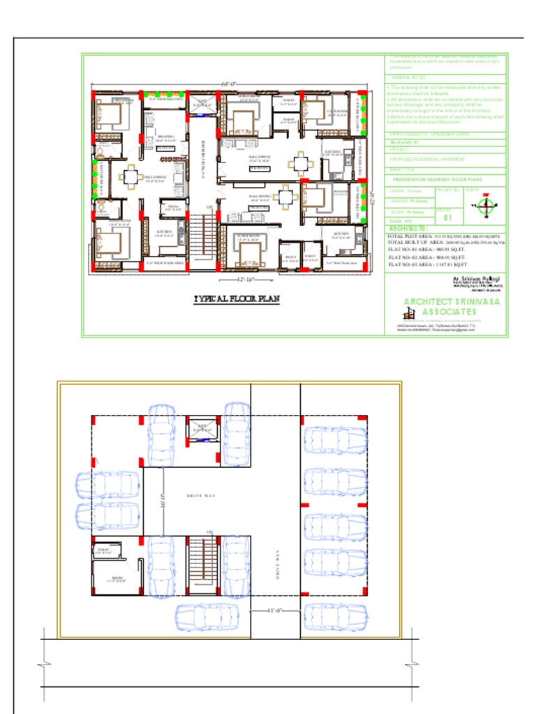Column Positions & PARKING | PDF | Buildings And Structures | Home