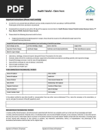 QIC Claim Form Reimbursement | PDF | Patient | Physician