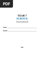 Year 7 Science Textbook | PDF