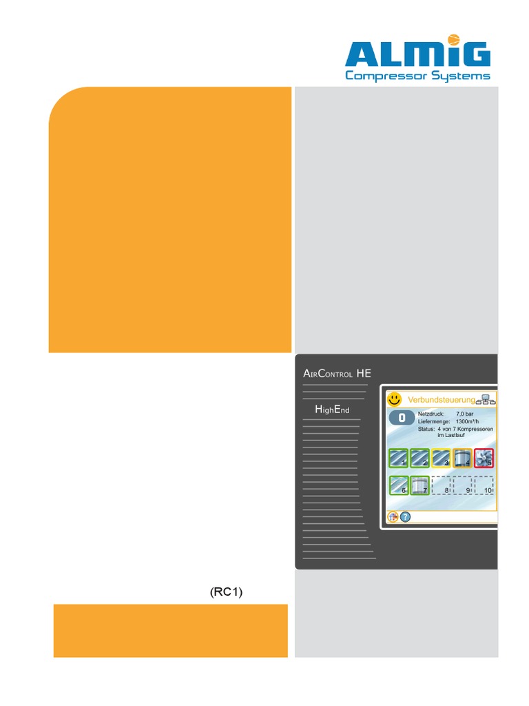 ALMiG ACHE V2.18 Modbus RTU Addresses - en | PDF | Programmable Logic Controller | Bit