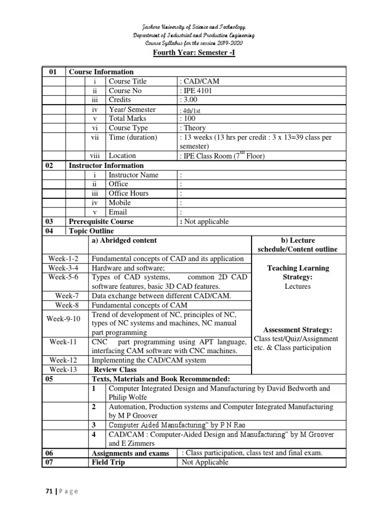 4th Year 1st Semester | PDF | Simulation | Waste