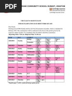 MayJune 2023 CSEC Timetable | PDF