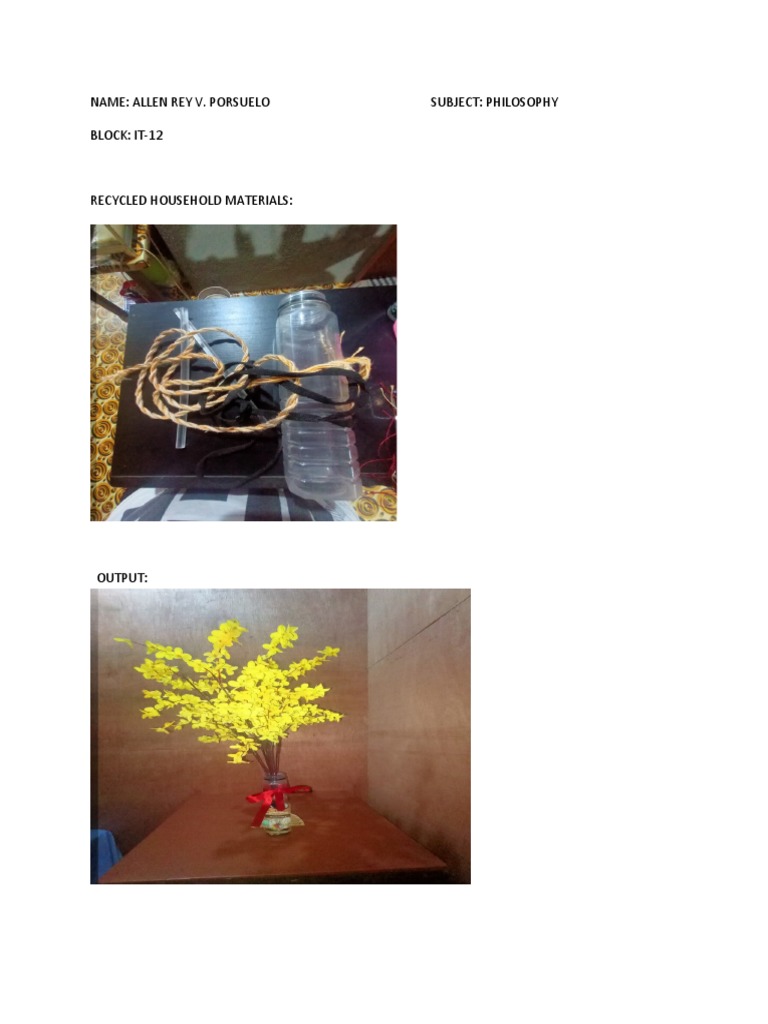 Recycled Materials Project Guide | PDF | Recycling | Waste