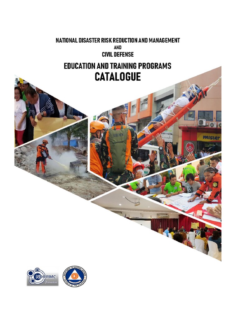 National DRRM and Civil Defense Education and Training Catalogue | PDF ...