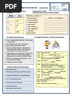 Worksheet On Nominative and Objective Case | PDF