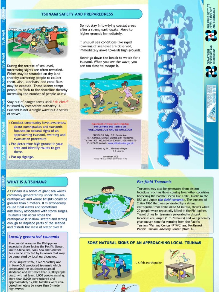 Flyer Tsunami English Version | PDF